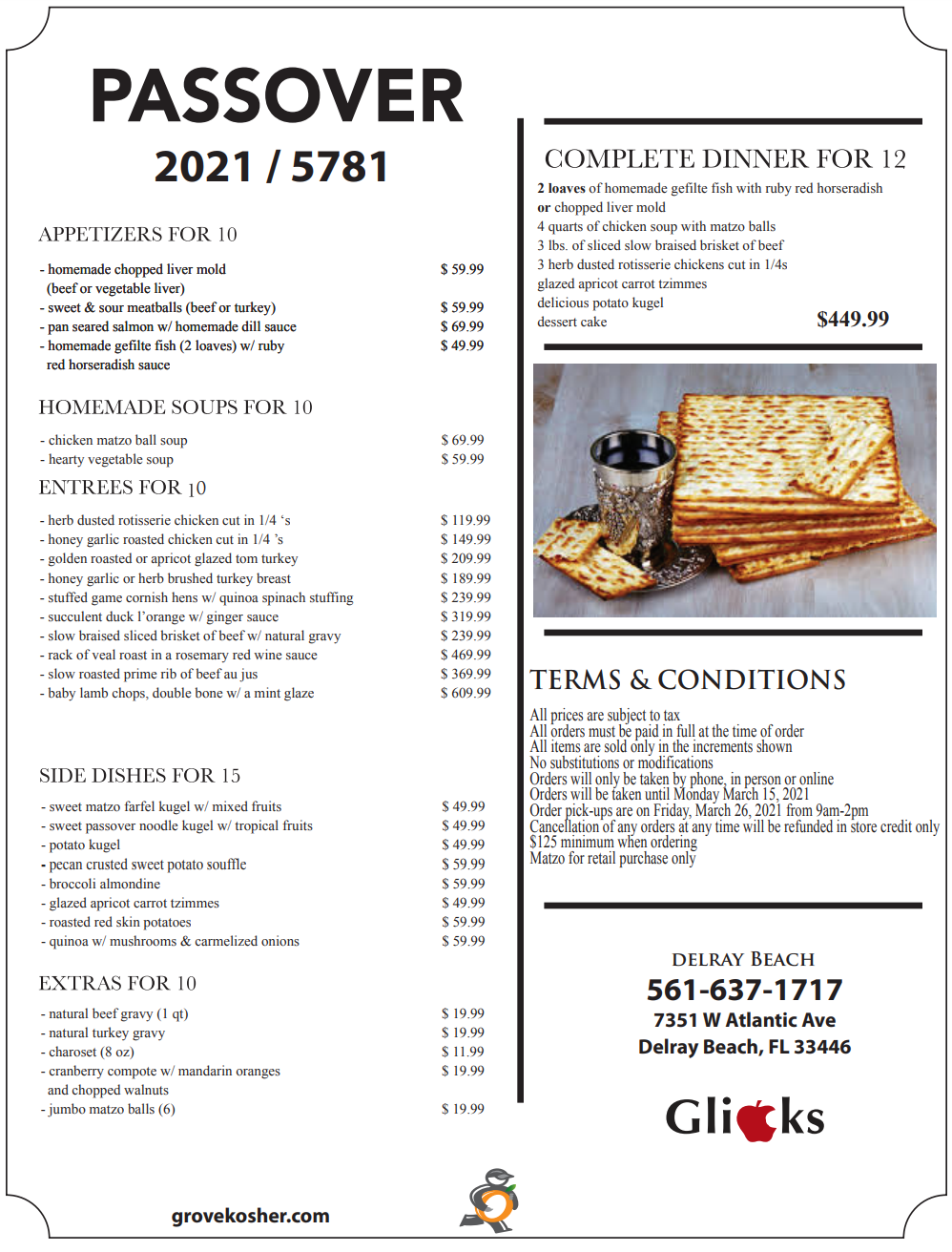 Glicks Kosher Market Delray Beach, FL